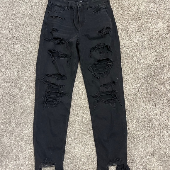 American Eagle Outfitters | Jeans | Ripped Black Jeans | Poshmark